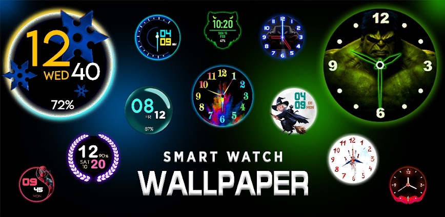 Smart Watch - Clock Wallpaper V2.1.0 [Pro] - GocMod.com